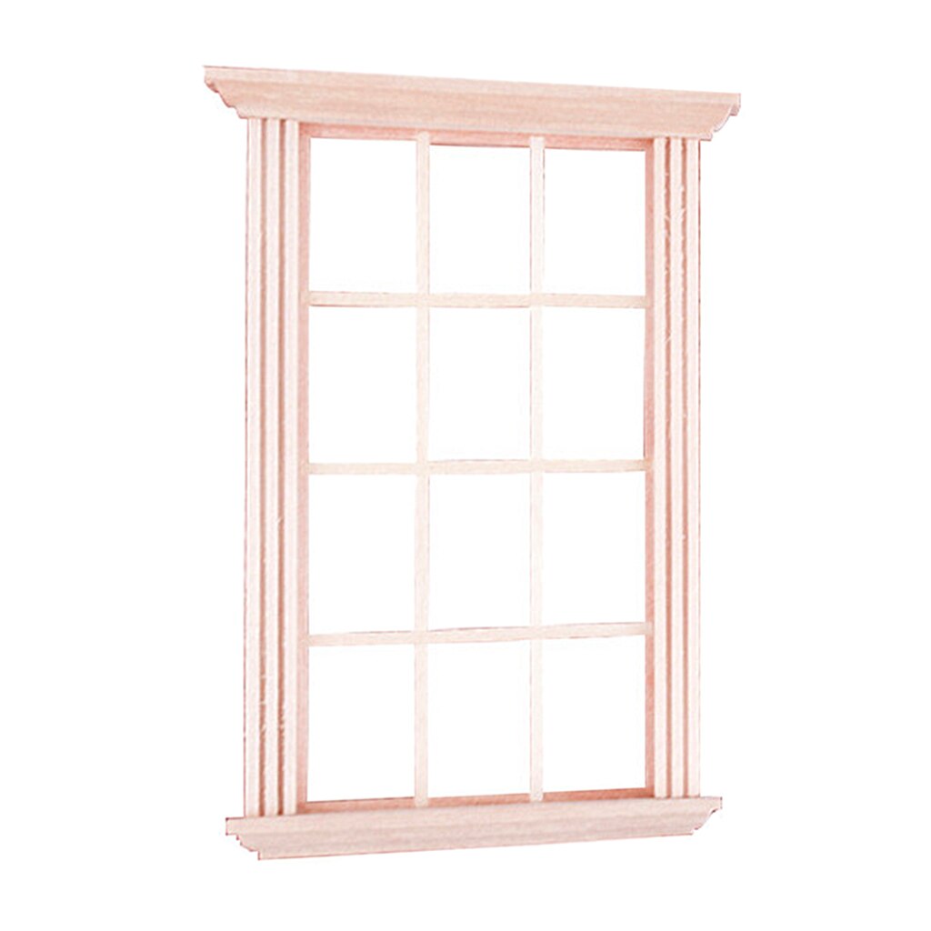 Miniature Wooden Window Frame Traditional Furnitur... – Grandado