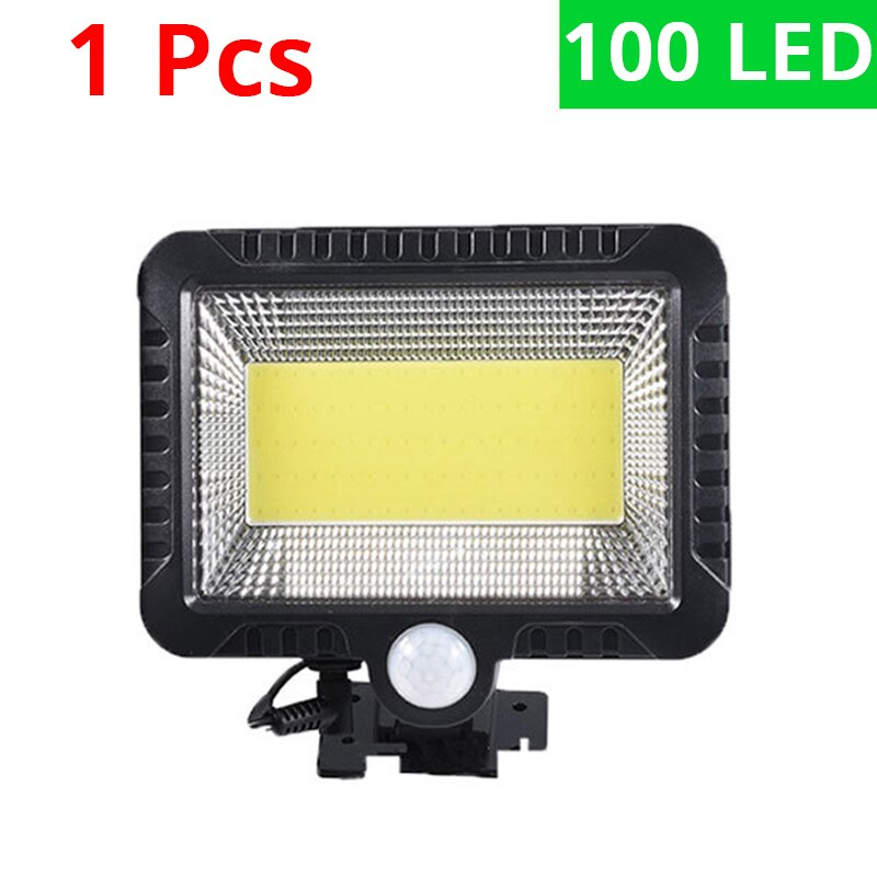 Wakyme 100 Led Solar Light Outdoor Pir Motion Sens... – Grandado
