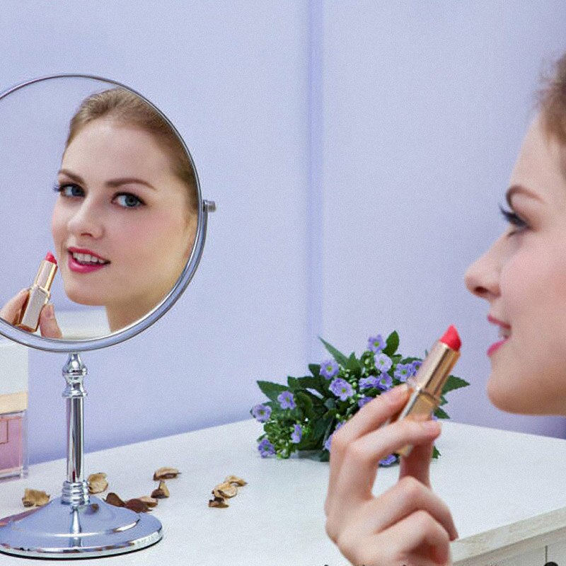 700Brass Magnifying Counter-top Vanity Mirror Cabi... – Grandado