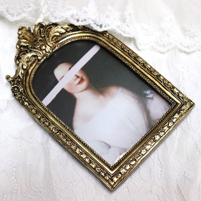 6/7/8 Inch Retro Palace Arch Picture Frame Golden ... – Grandado