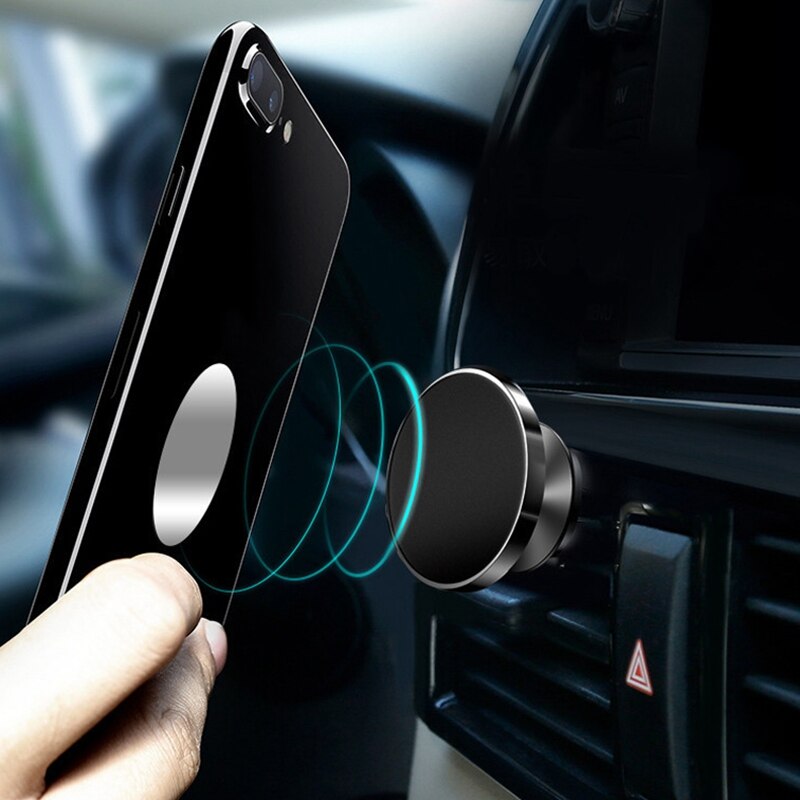 Car Mini Phone Holder Air Hole Mounted netic Mobil... – Grandado