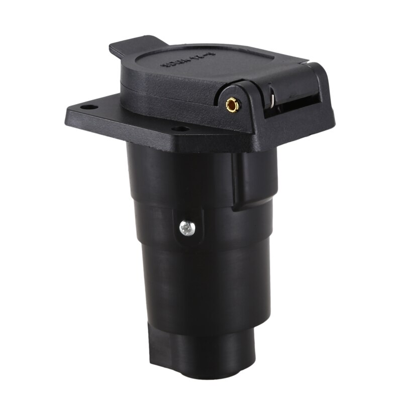 Durable Trailer Plug, 12V 7 Pin Round Trailer Plug... – Vicedeal