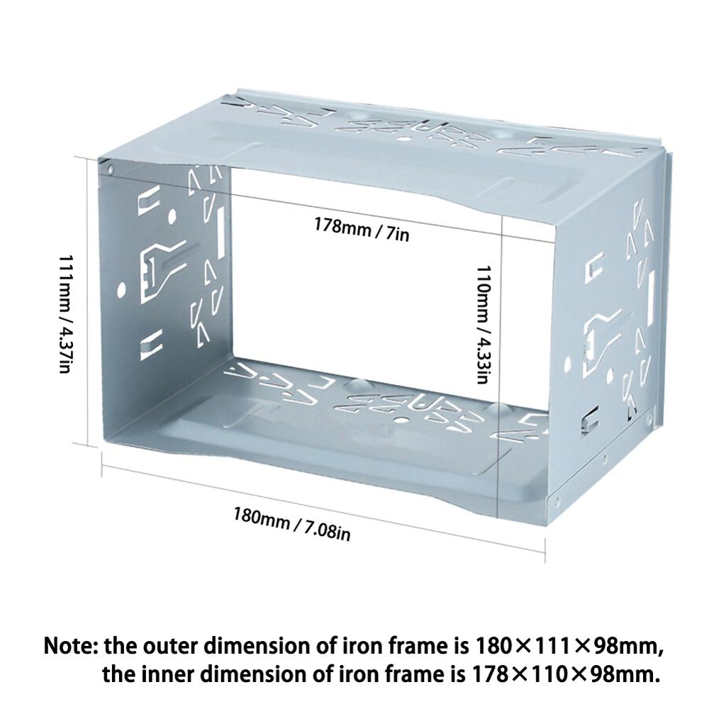 2 DIN DVD Player Frame Mounting Plate Unit 2 DIN C... – Grandado