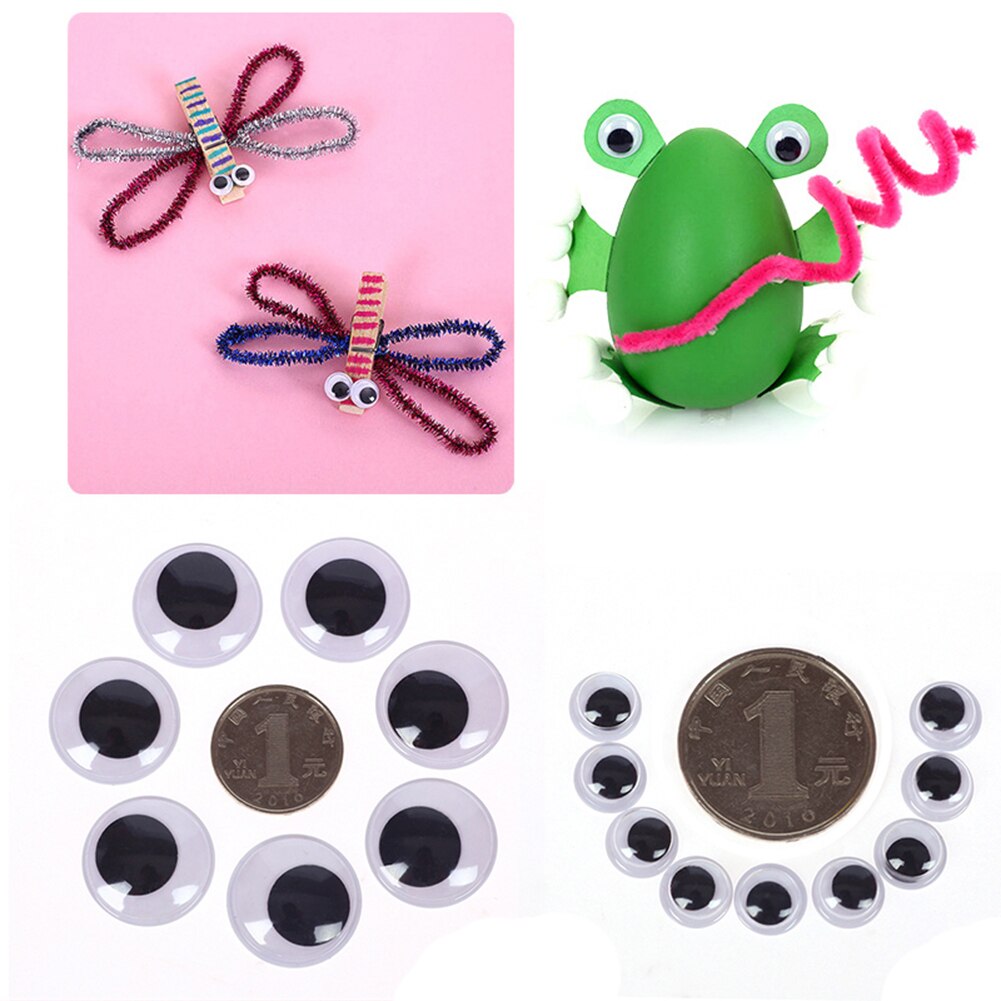 Moving Eyeball Eye Scrapbook Doll Toy Diy Kids Sch... – Grandado