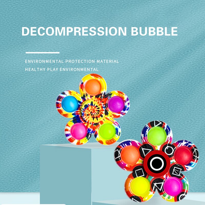 5 sided Fidget Spinner Toys Anti Stress Spinning A... – Grandado