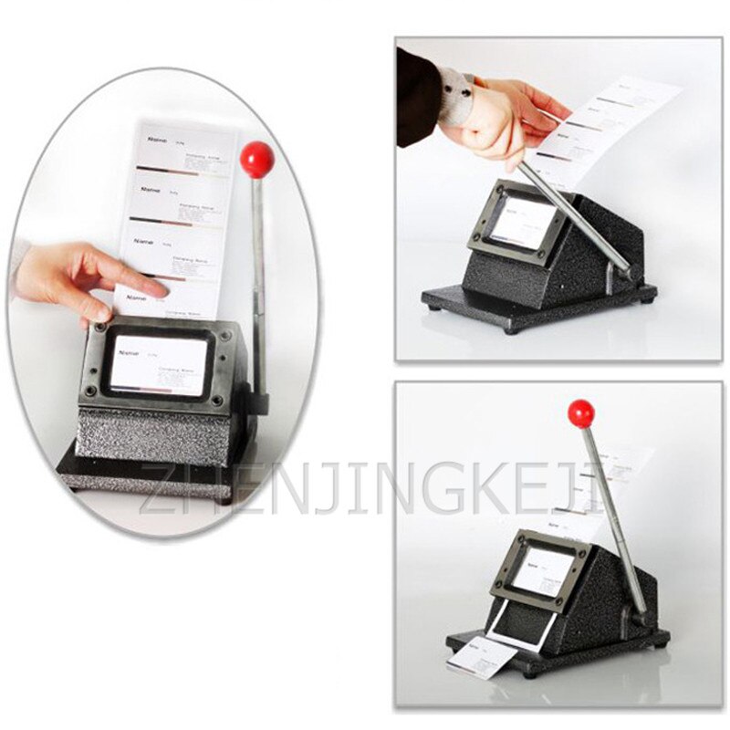 Manual Light Right Angle Card Cutting Machine Busi... – Grandado