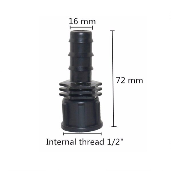 Tuin Irrigatie DN16 DN20 Connector 1/2 "3/4" Vrouw... – Vicedeal