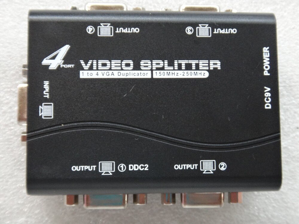 Year Flashcolor 1 to 4 ports VGA video splitter 1-... – Grandado