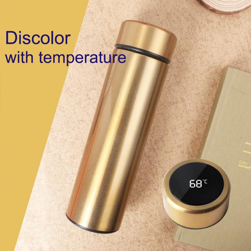 Temperature Display Double walled insulated smart ... – Vicedeal