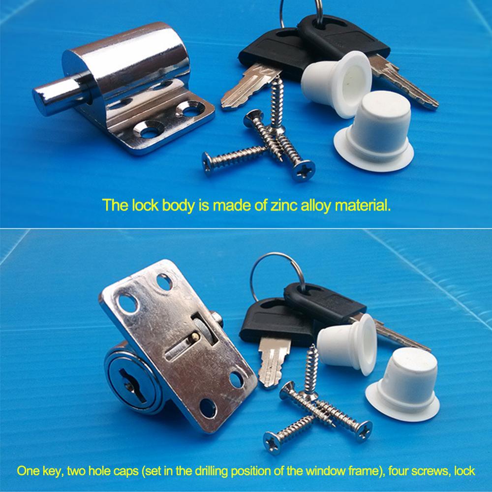 2set Zinc Alloy Sliding Window Lock Key Push Child... – Grandado