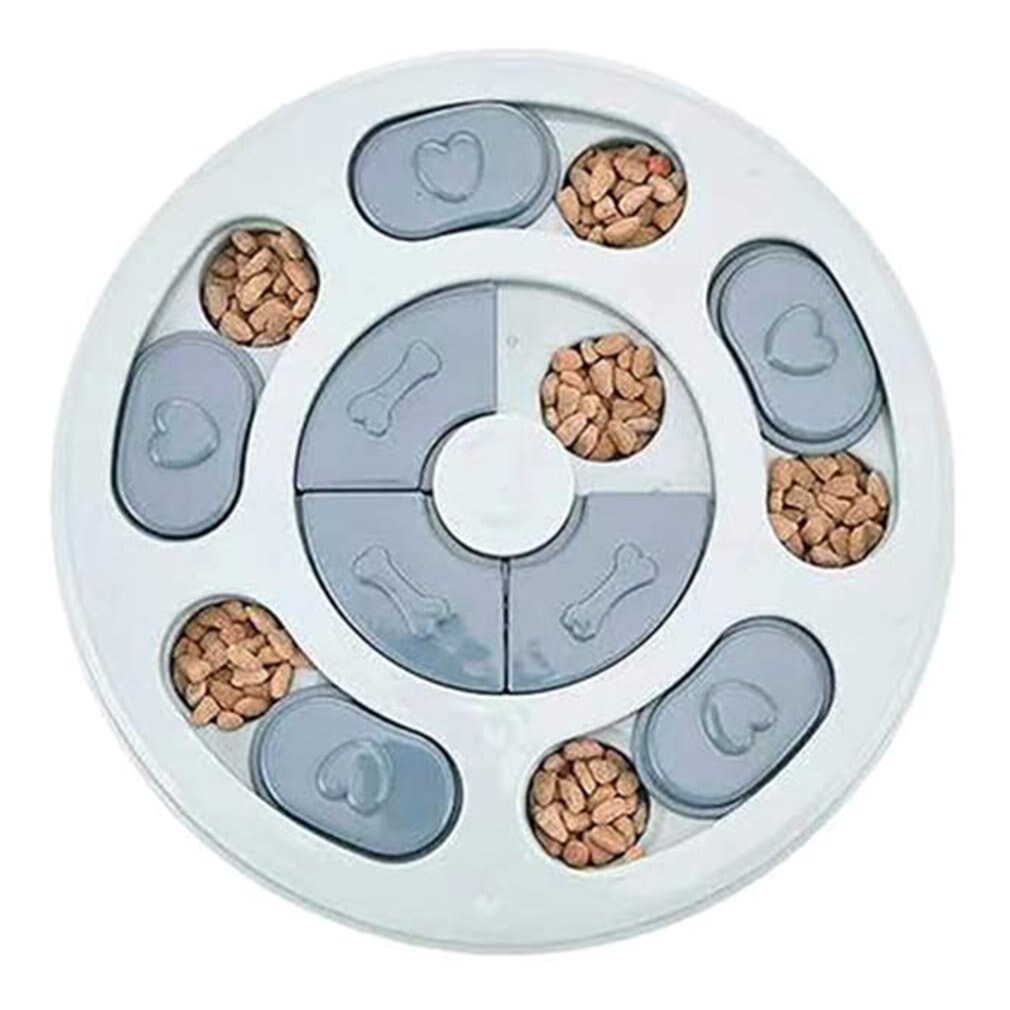 Interactive Dog Puppy Slow Feeder Bowl Nontoxic Do... – Grandado