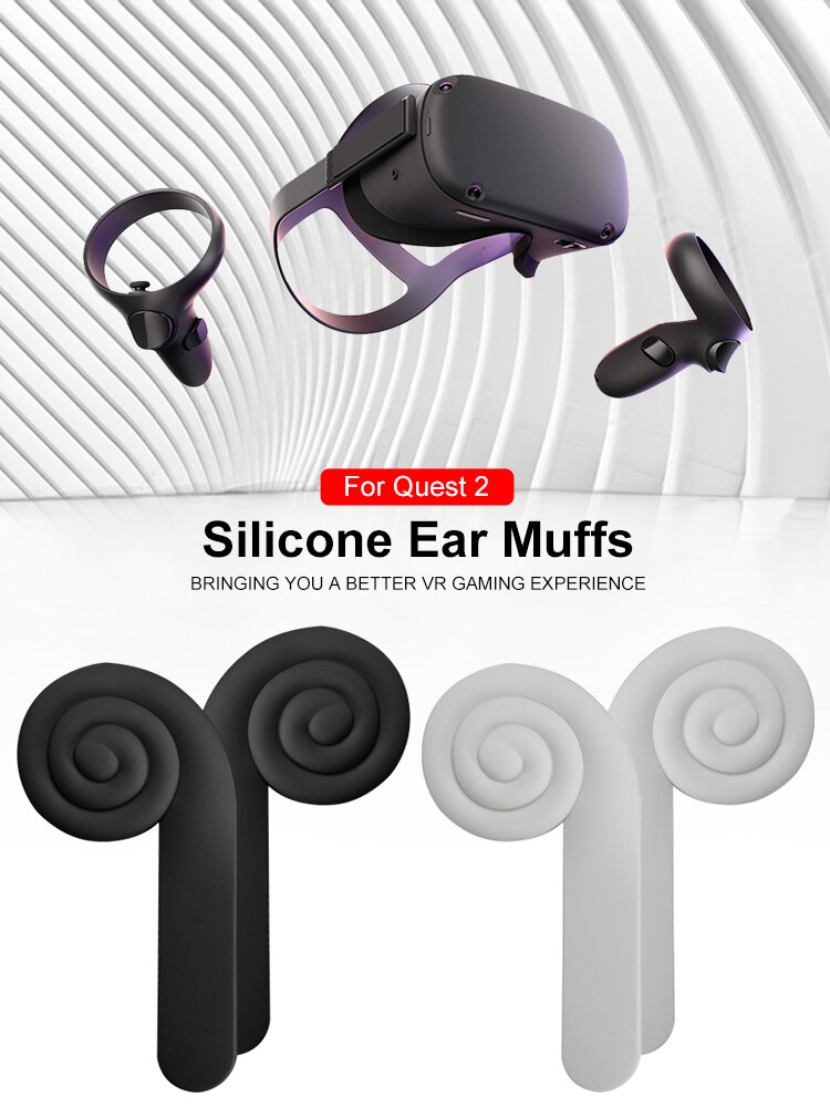 Silicone VR Ear Muffs Noise Reduction Earflap Head... – Vicedeal