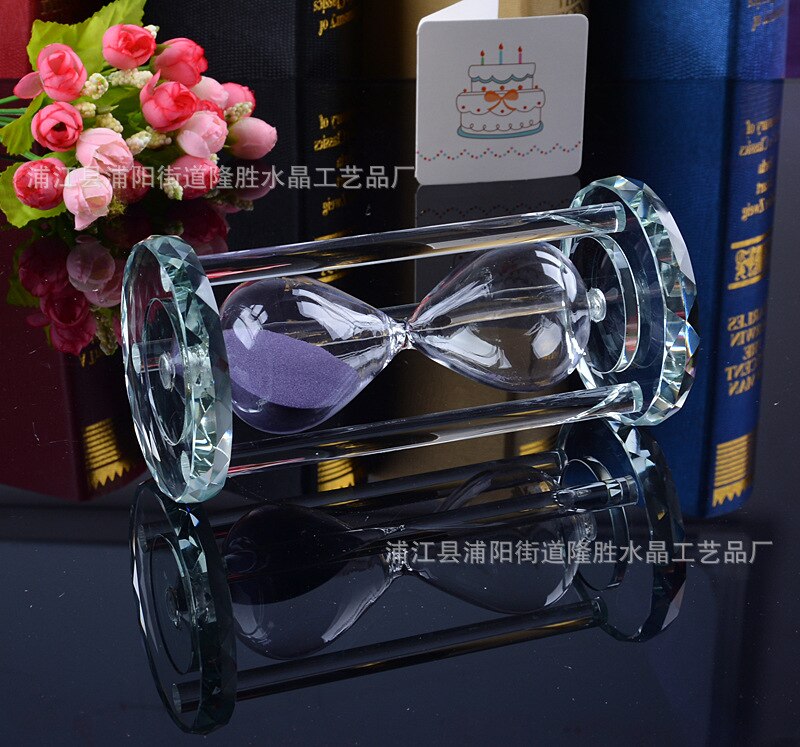 HEART-SHAPED DIAMOND TIMERS HOURGLASS PILLAR ROUND... – Grandado