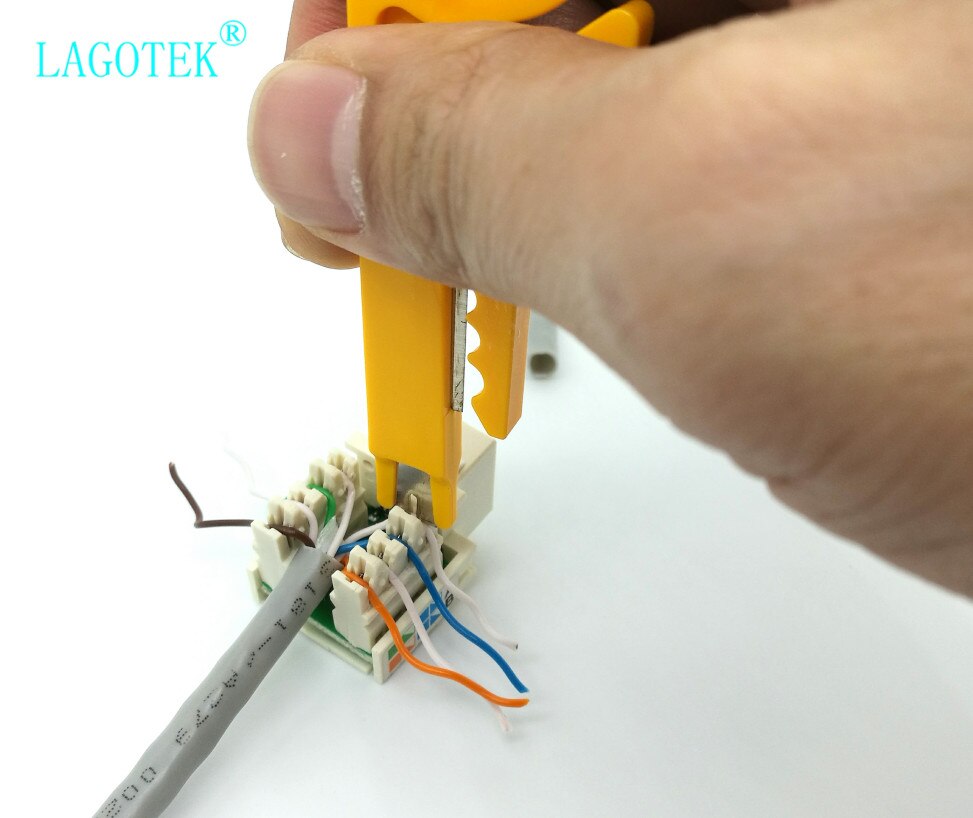 100 stks/partij Netwerk Utp-kabel Cutter Stripper ... – Grandado