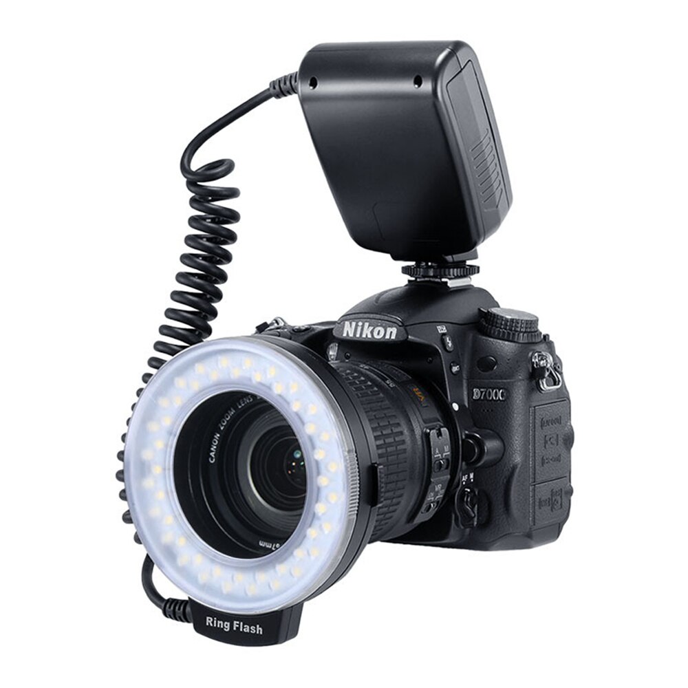 Macro LED Ring Flash Bundle With 8 Adapter Ring Fo... – Vicedeal