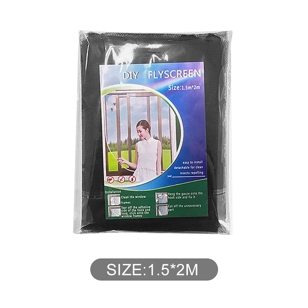 130cmx150cm Fly Mosquito Window Net Mesh Screen Ro... – Vicedeal