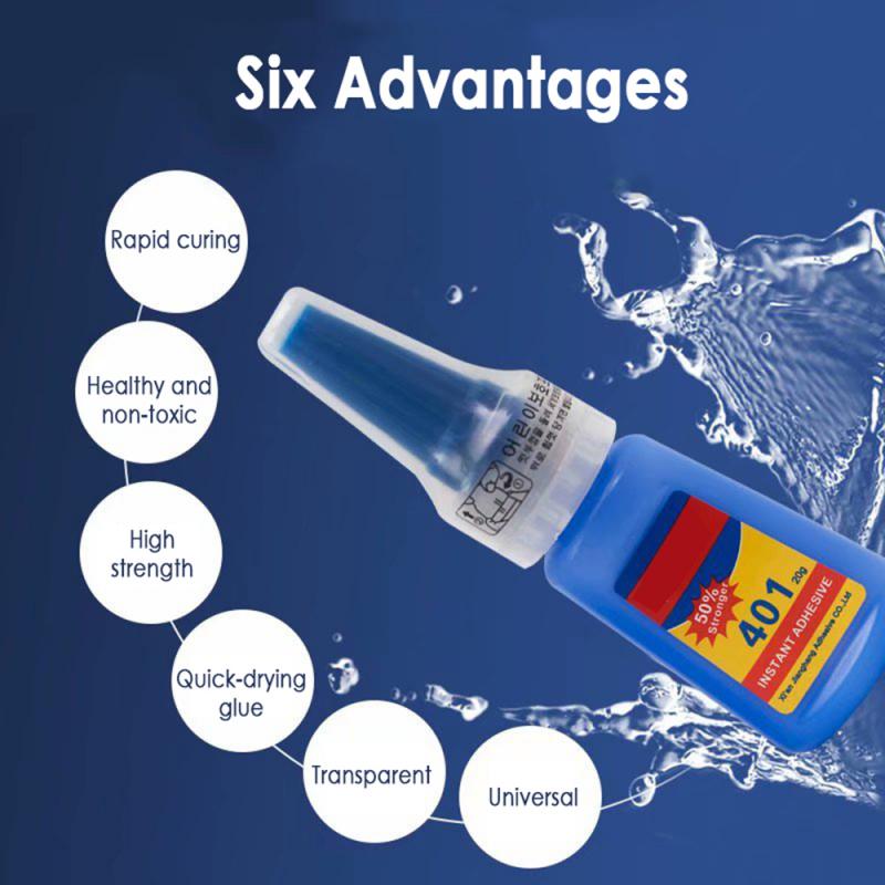 401 Multifunction Super Glue Rapid Fix Instant Adh... – Vicedeal