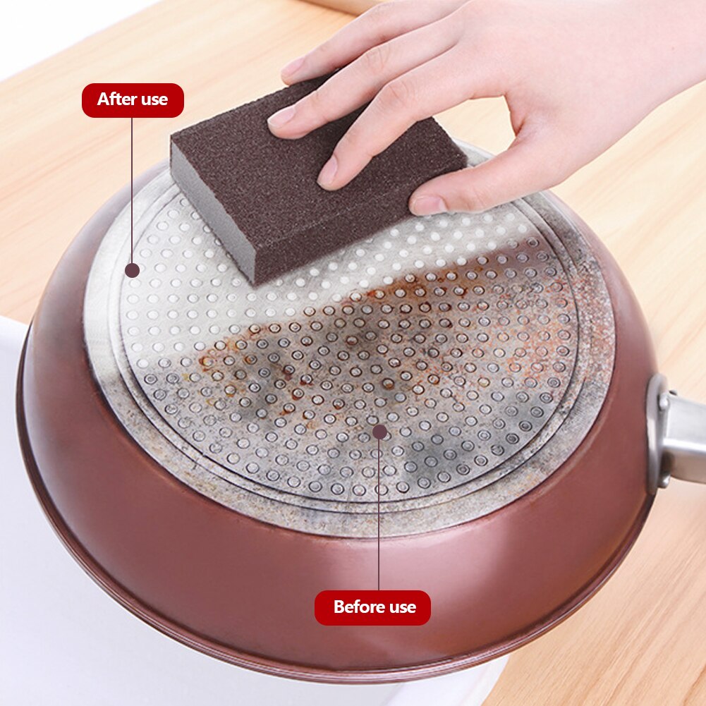3pcs Magic Sponge Eraser Pot Carborundum Rust Remo... – Grandado