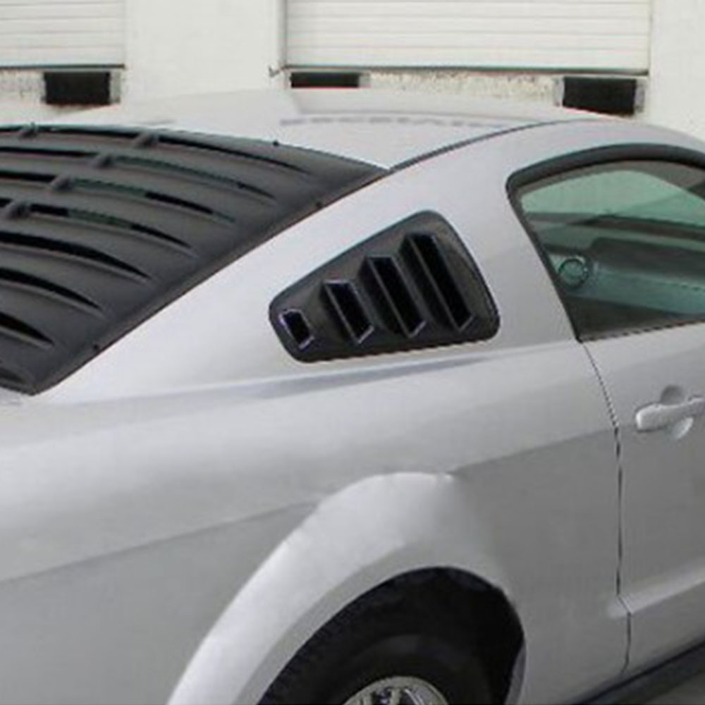 For 05-14 Ford Mustang 1/4 Quarter Black Side Wind... – Grandado
