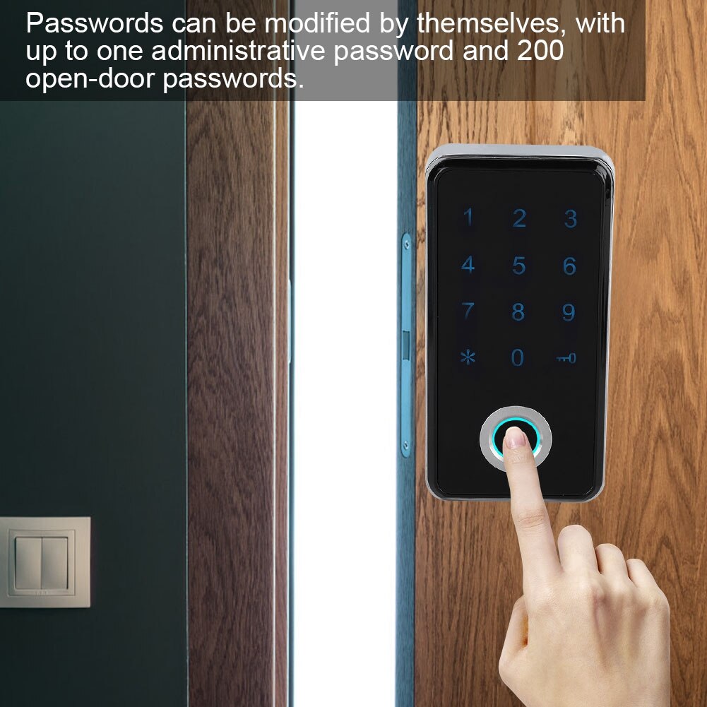 Intelligent Fingerprint Password Keyless Door Lock... – Grandado