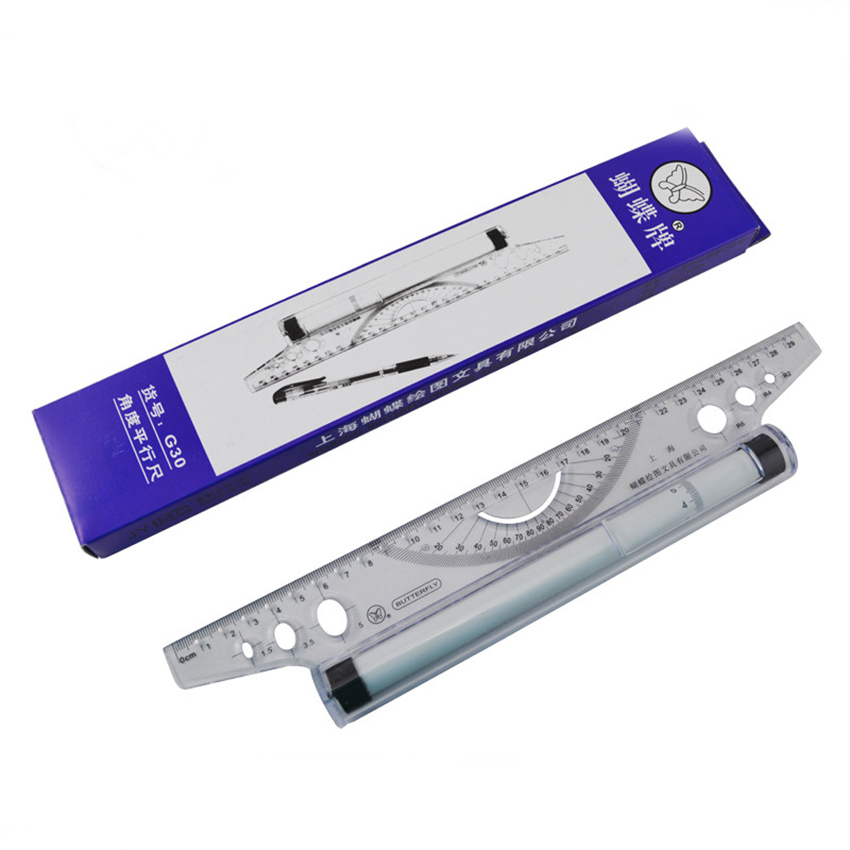 1PC 30cm Universal Foot Angle Parallel Ruler Drawi... – Vicedeal