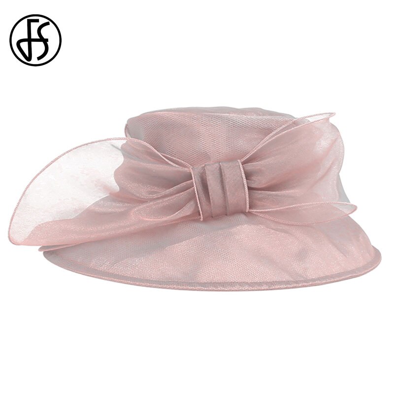 FS Sun Hat For Women Foldable Kentucky Derby Pink ... – Grandado
