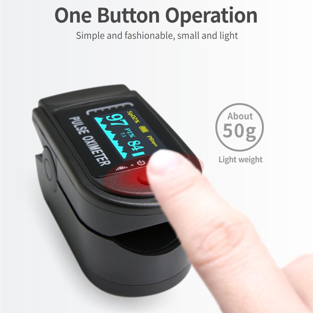 ！Pro Fingertip Pulse Oximeter Blood Oxygen Saturat... – Grandado