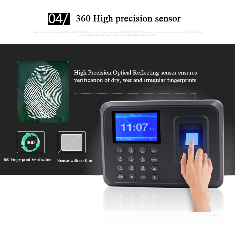 Intelligent Biometric Fingerprint Password Attenda... – Grandado