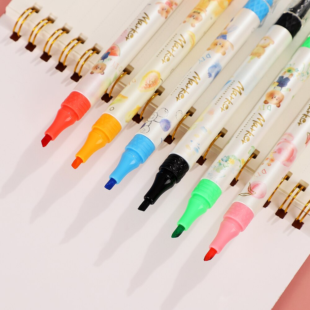 JIANWU 1Set Colorful Cartoon Replaceable Markers J... – Grandado