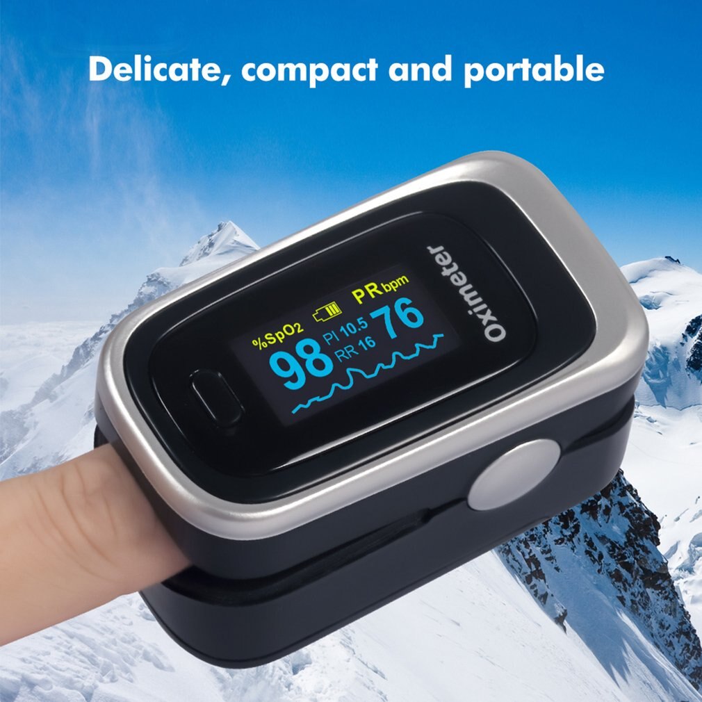 JZ-130R Finger Oximeter Fingertip Pulse Oximeter E... – Grandado