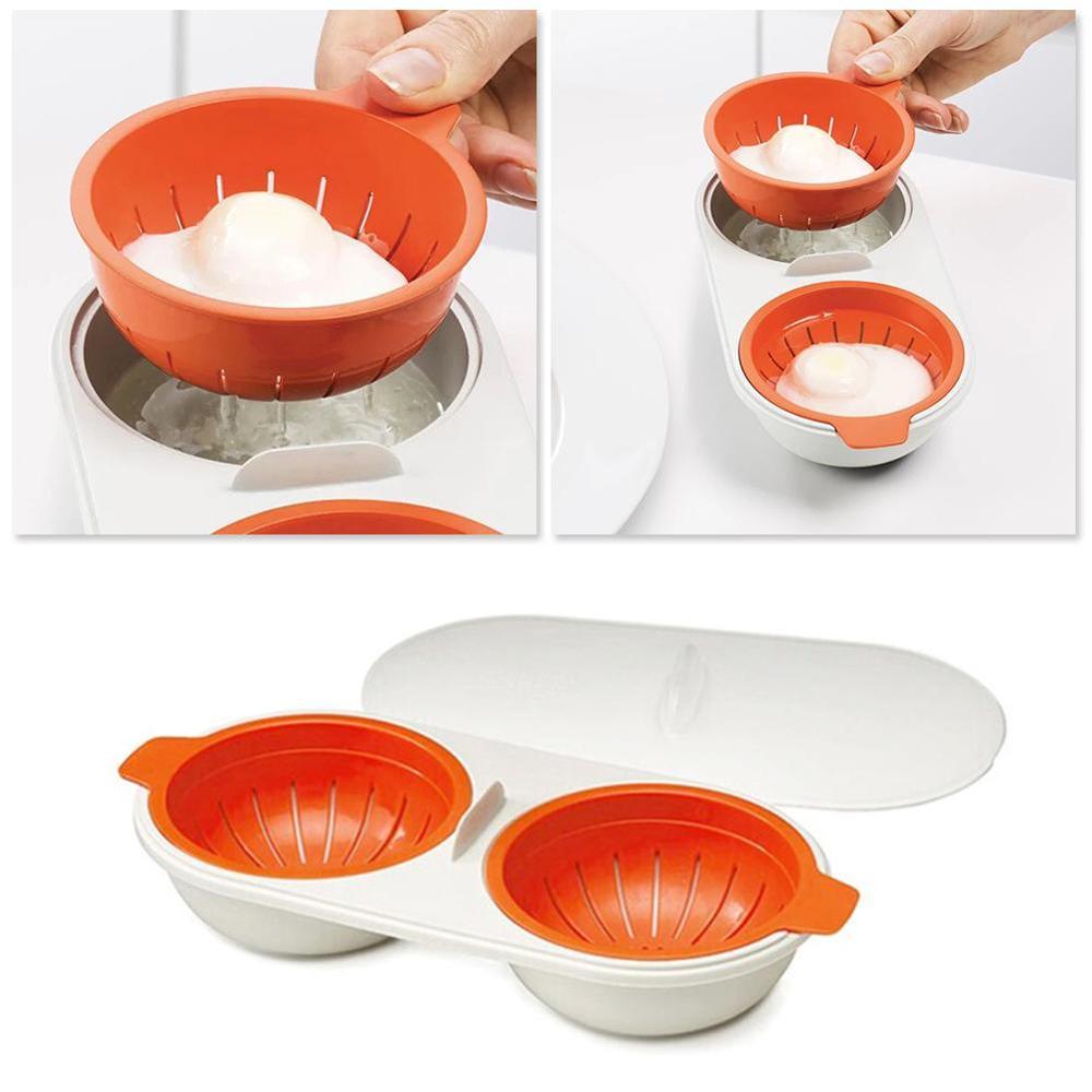 Microwave Boiled Egg Cups Steamed Egg Cooker Maker... – Vicedeal