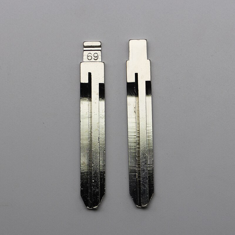 #69 Uncut Metal NO. 69 Scale Blank Car Key KD MINI... – Grandado