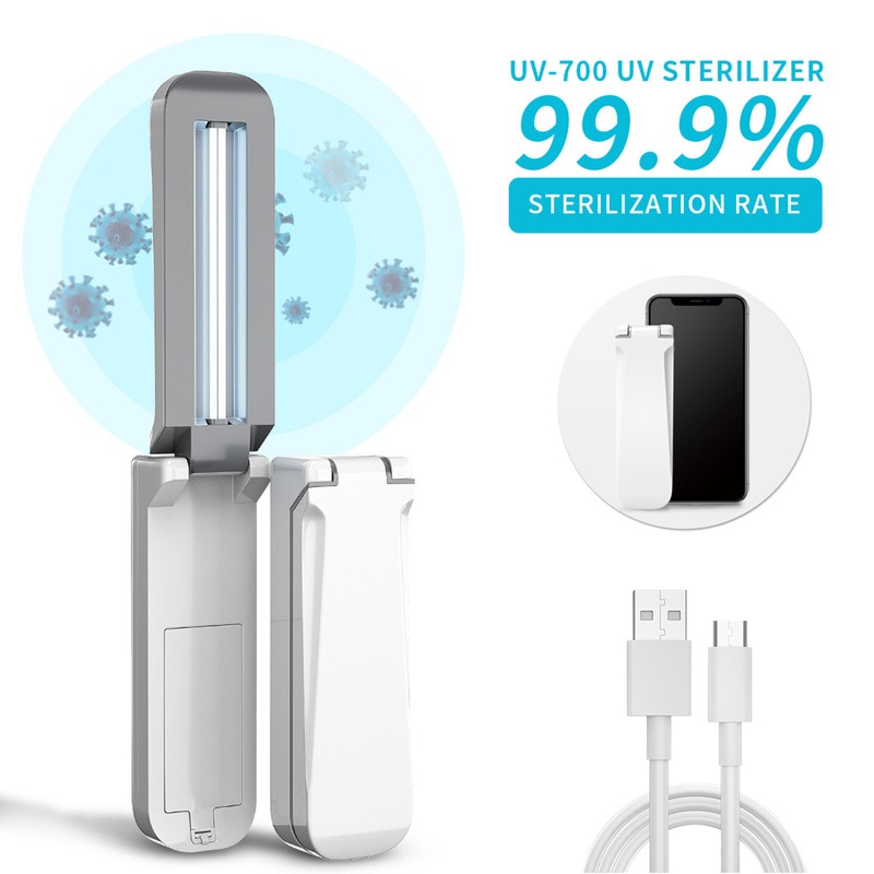 UVC Lamp Sterilizer 3W Portable UV Light Steriliza... – Grandado