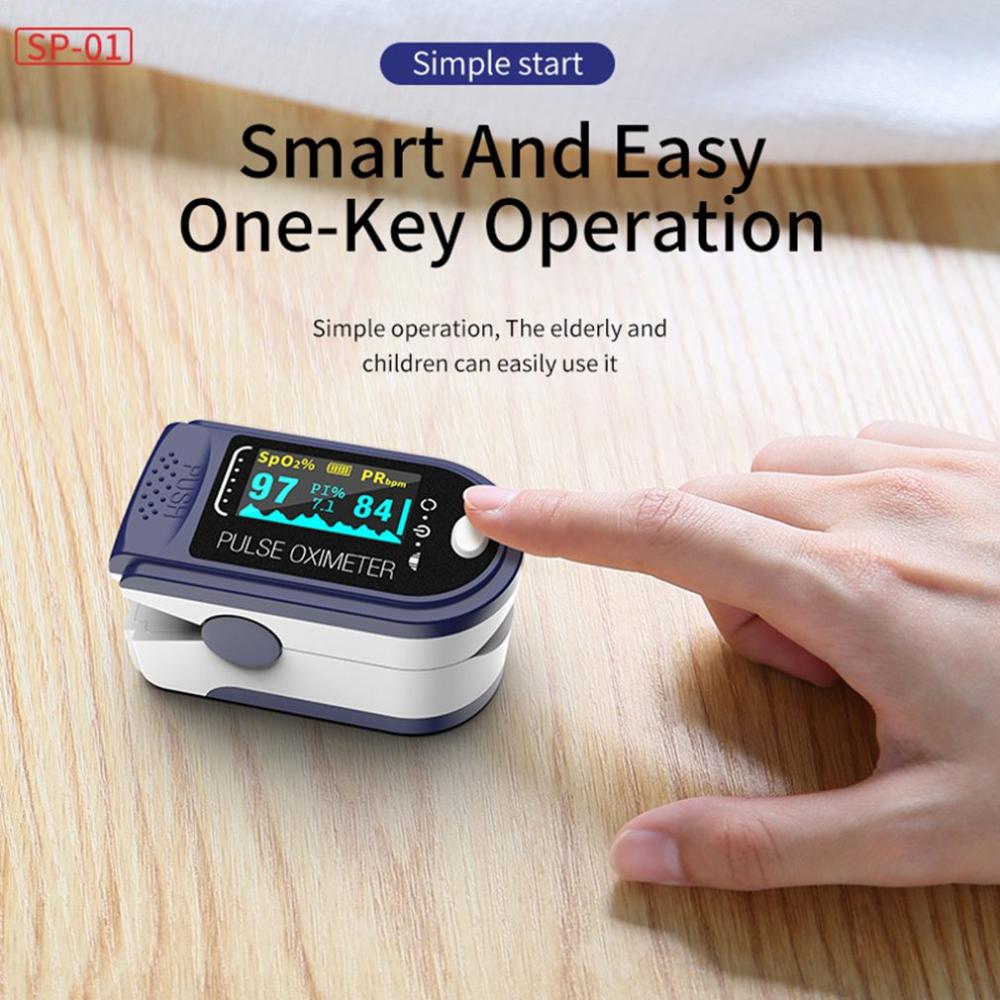 Oled Color Screen Portable Finger Oximeter Fingert... – Grandado
