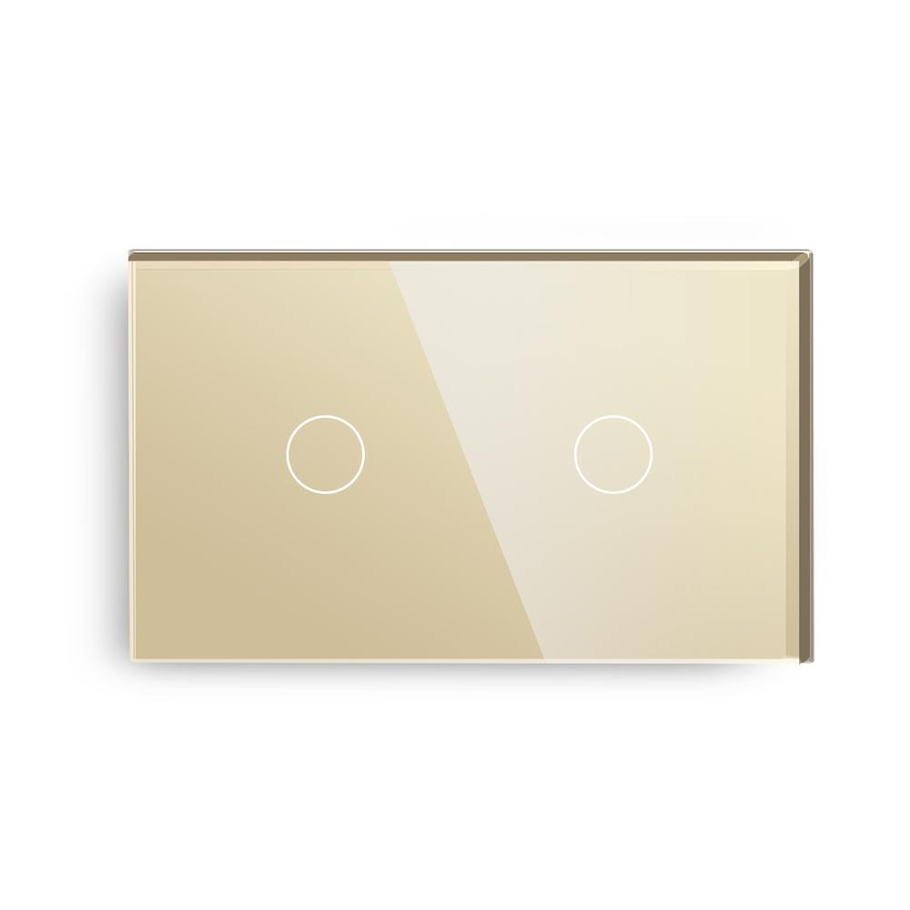 Bseed US Wireless Touch Dimmer Switch 2 Gang 1 Way... – Grandado