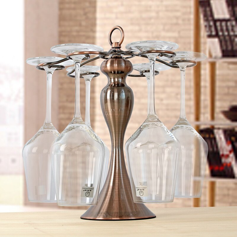 Upside Down Cup Holder Wine Bottle Holder Glass Cu... – Grandado