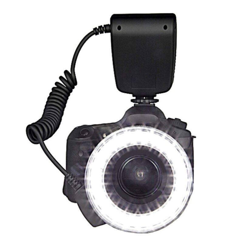 OOTDTY HD-130 Macro LED Ring Flash Bundle DSLR Cam... – Vicedeal