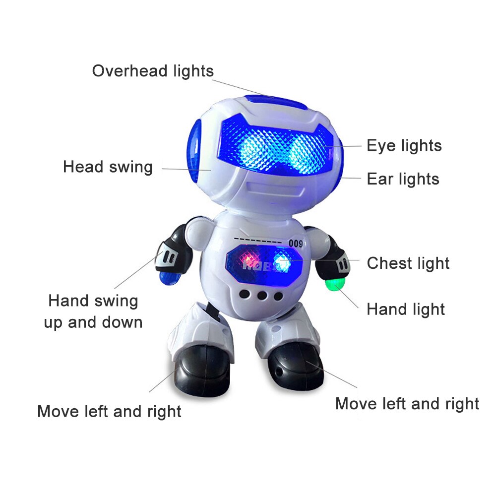 Smart LED Light Musical Toys Electronic Space Danc... – Grandado