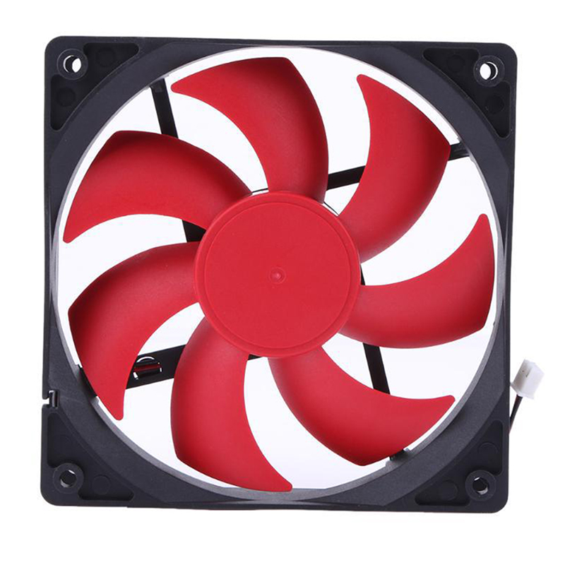 F12025 120mm PC Cooling Fan Red Blade 12V Desktop ... – Vicedeal