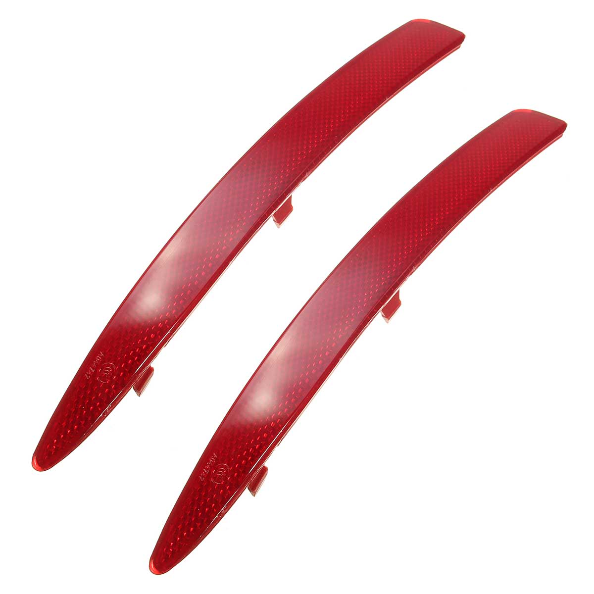 2 st abs bakre stötfångare reflektor ljus röd 1zd ... – Grandado
