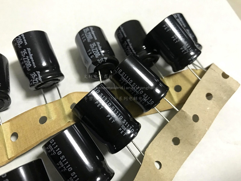 5PCS 2200uF 35V Rubycon yxg Serie 18x25mm Niedrige... – Vicedeal