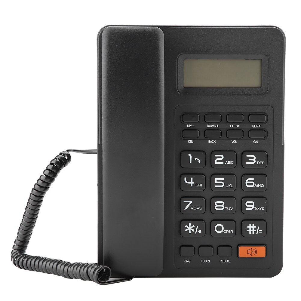 Caller ID Display Landline Phone Desktop Corded Wi... – Grandado