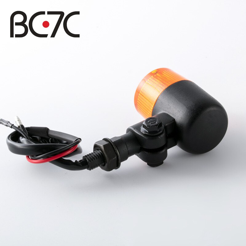 Universal Motorcycle Retro Turn Light Round Metal ... – Grandado