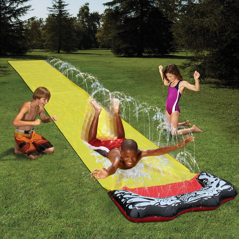 Swimming Water Slide Fun Lawn Water Slides Pools F... – Grandado