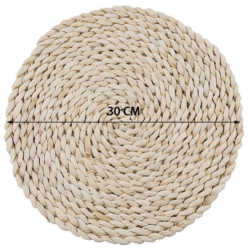 Hand-woven Corn Husk Mat Home Life Photo Backgroun... – Grandado