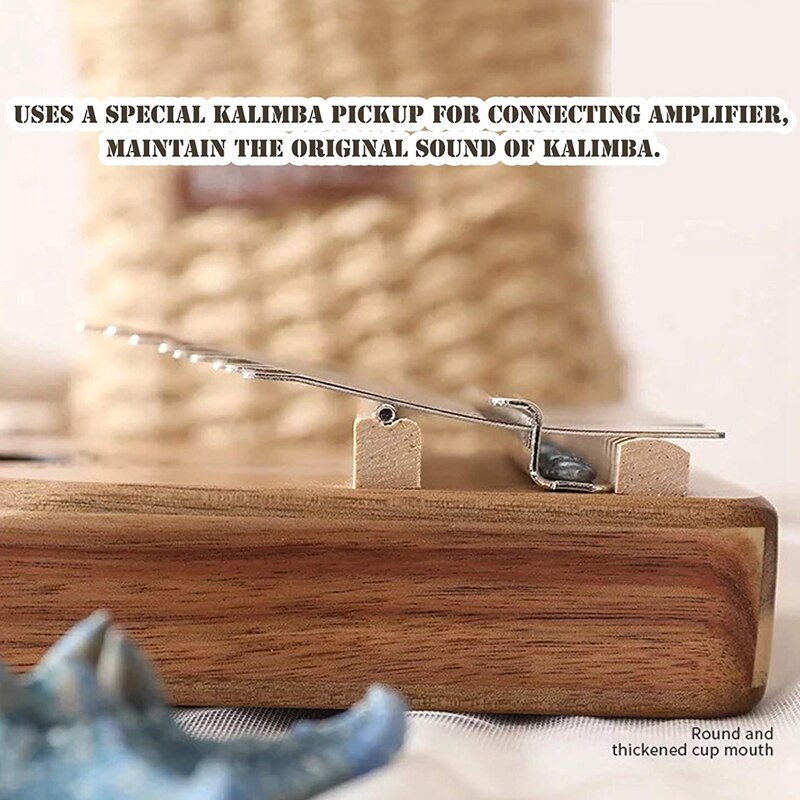 YAEL Thumb Piano 17 Keys Portable Personal Musical... – Grandado