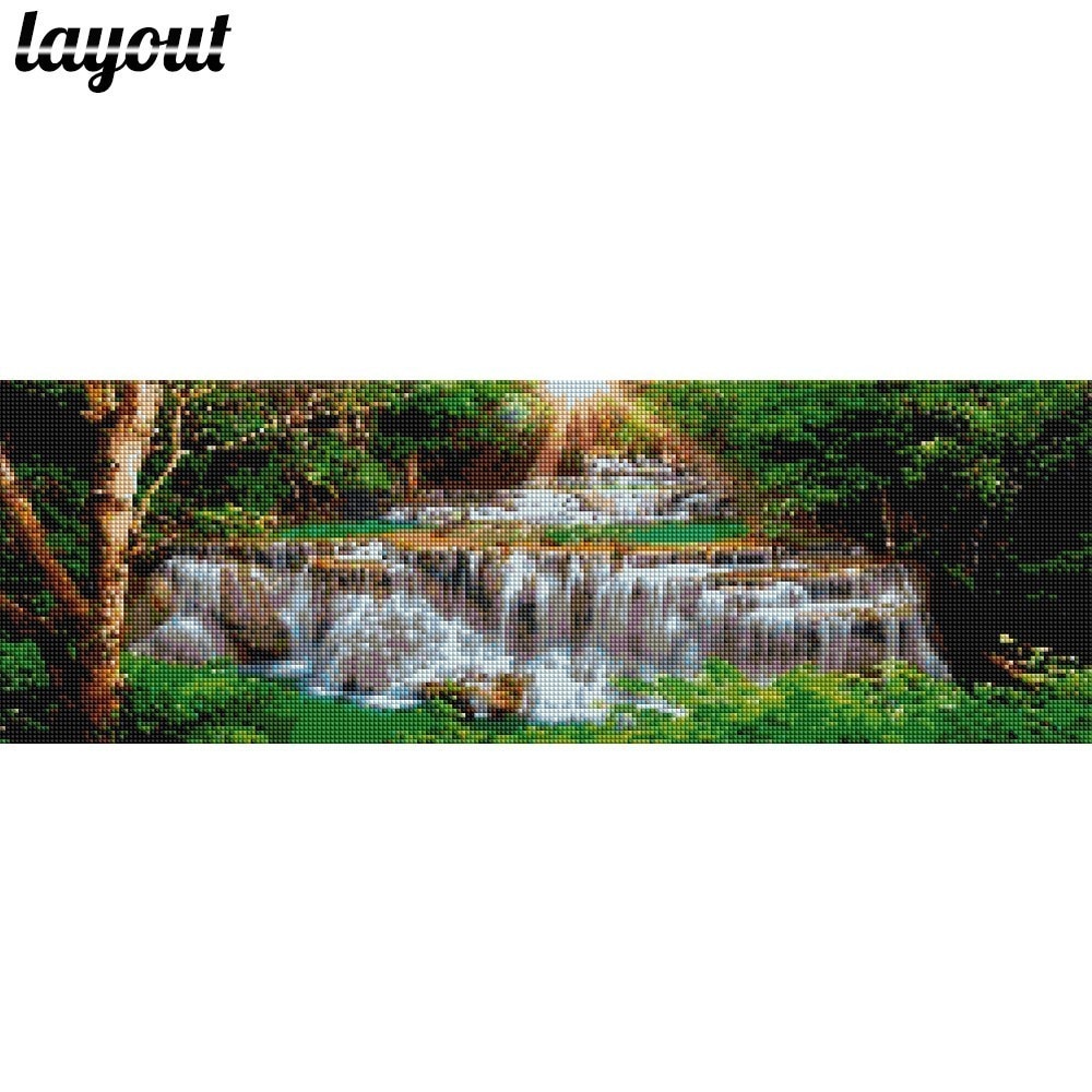 Huacan Diamant Borduurwerk 5D Diy Diamant Schilder... – Grandado