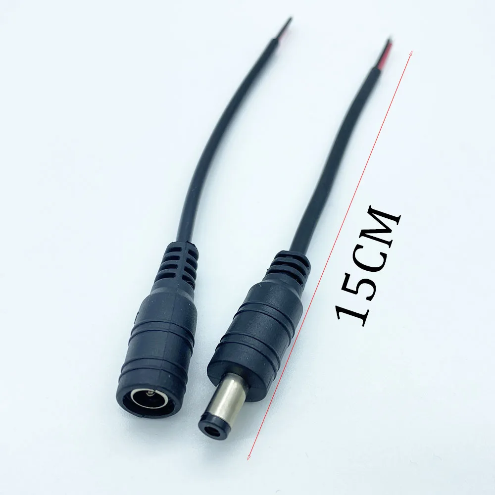 DC 12V Male Female Pigtails Power Cable 2.1mm*5.5m... – Grandado
