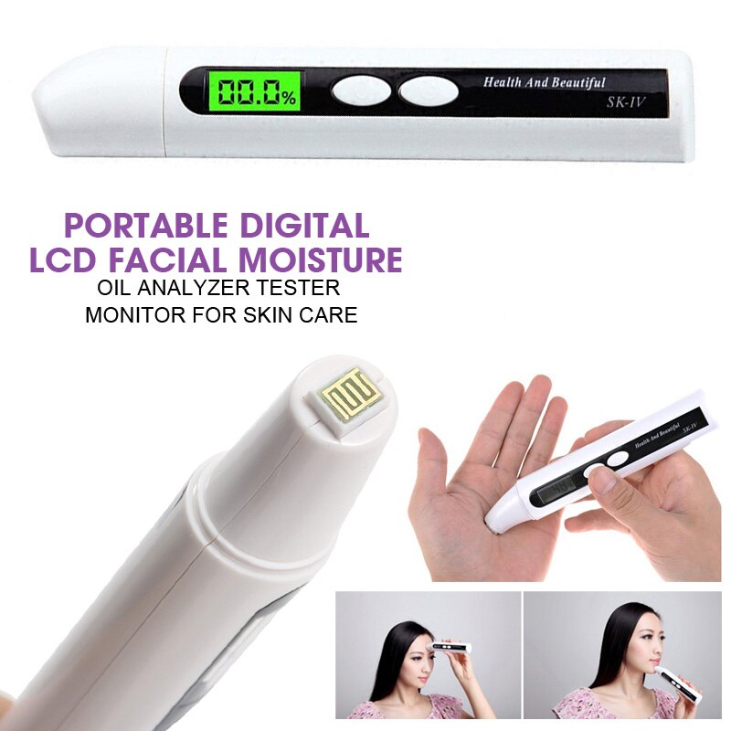 Portable Digital LCD Skin Analyzer Machine Water O... – Grandado