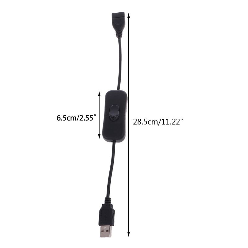 USB Cable With ON/OFF Switch Toggle Power Control ... – Grandado